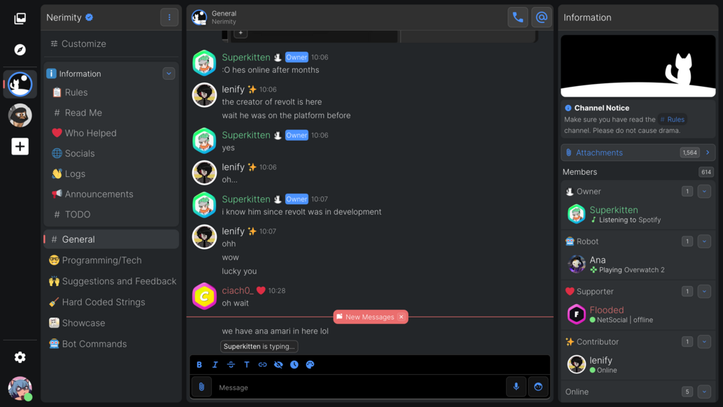 Nerimity - Revolt Wiki